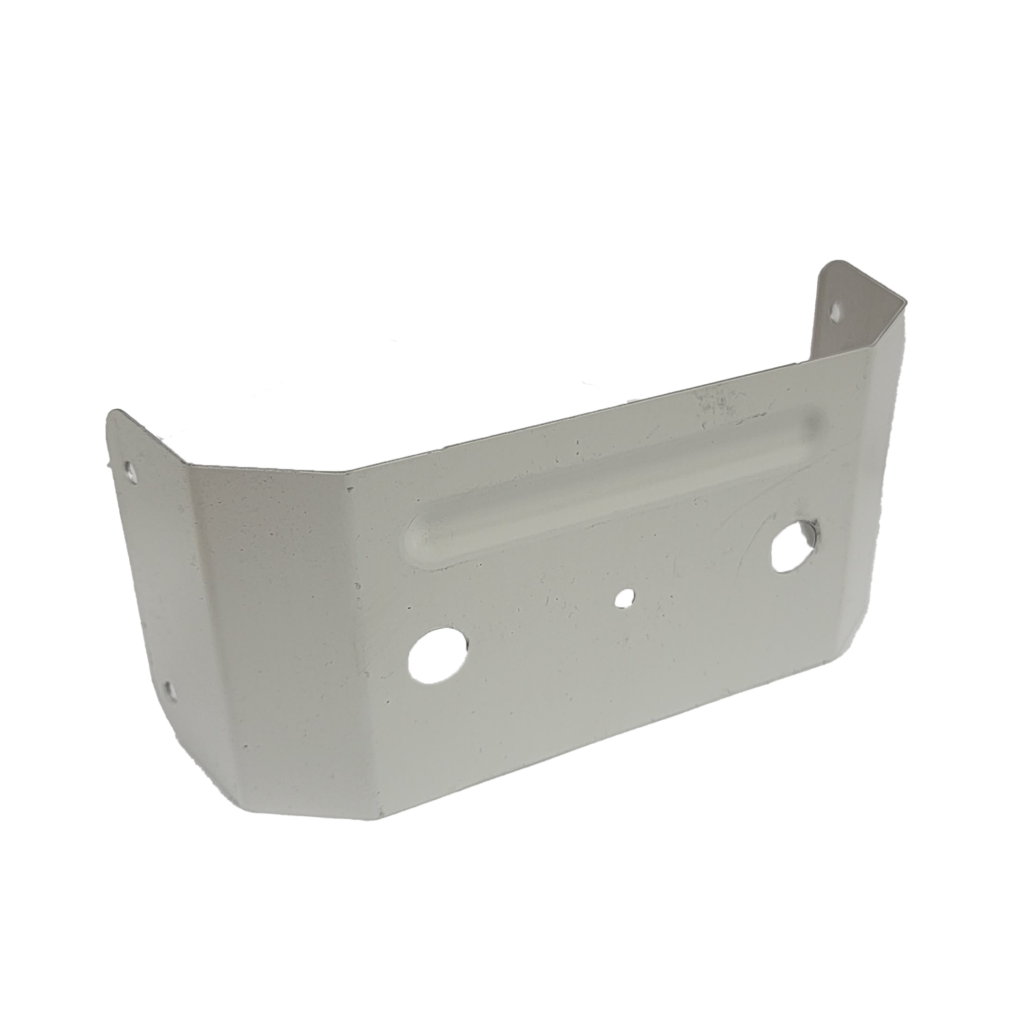 30 Degree White Downpipe Band Straps Aluminum - The Supply Maverick